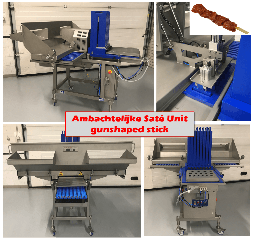 Traditional Satay Unit for Gunshaped stick - P. Verbruggen